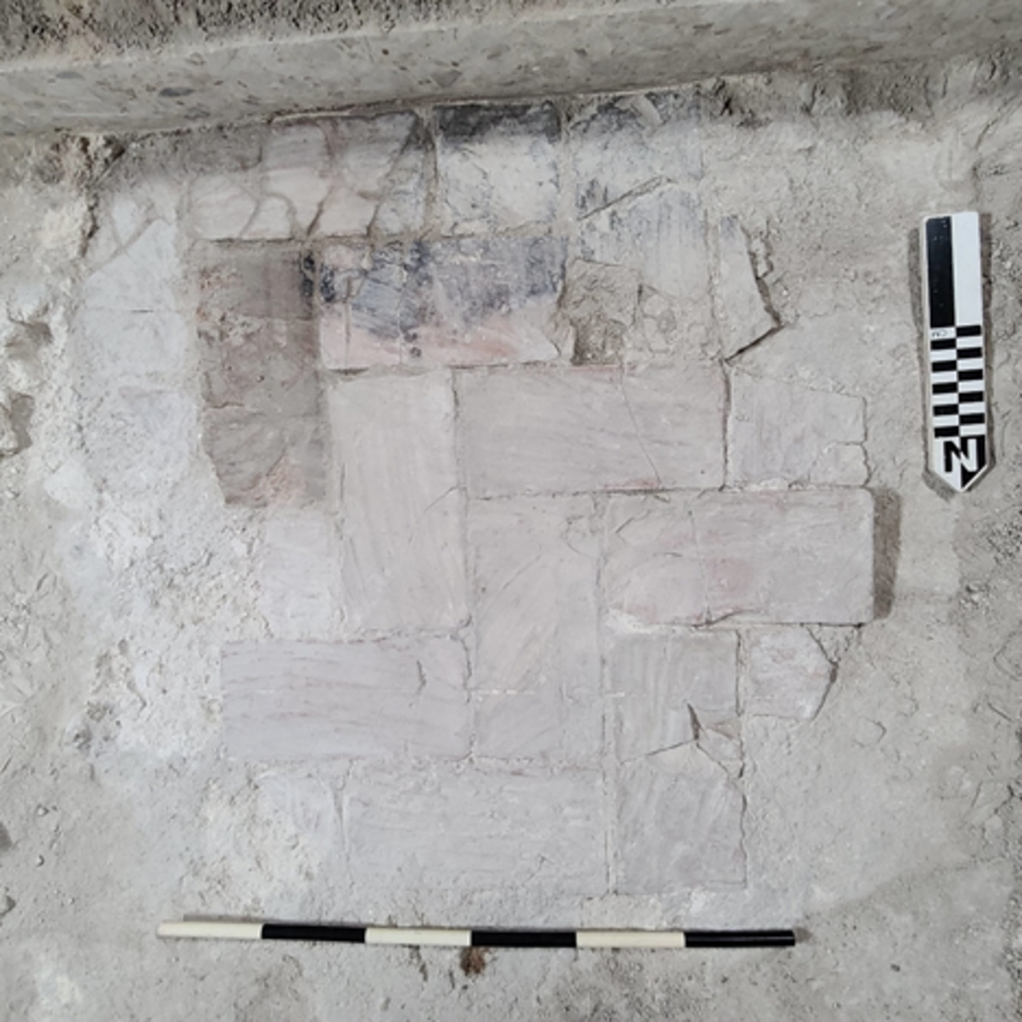 Archaeology Update — Intact Floor Tiles Possibly From Late 1700s ...