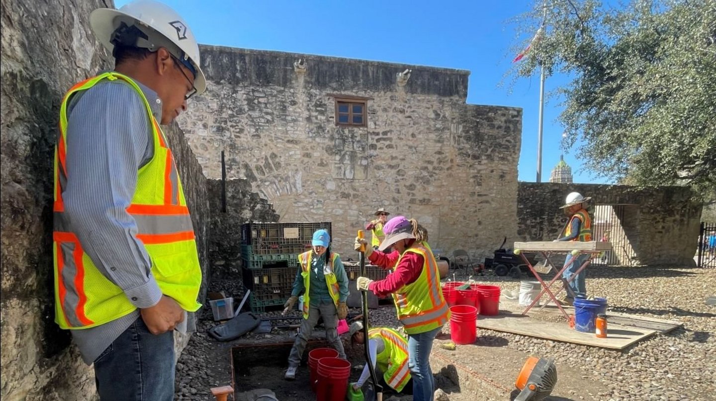 Archaeological Work Begins at The Alamo Church as Part of Ongoing ...