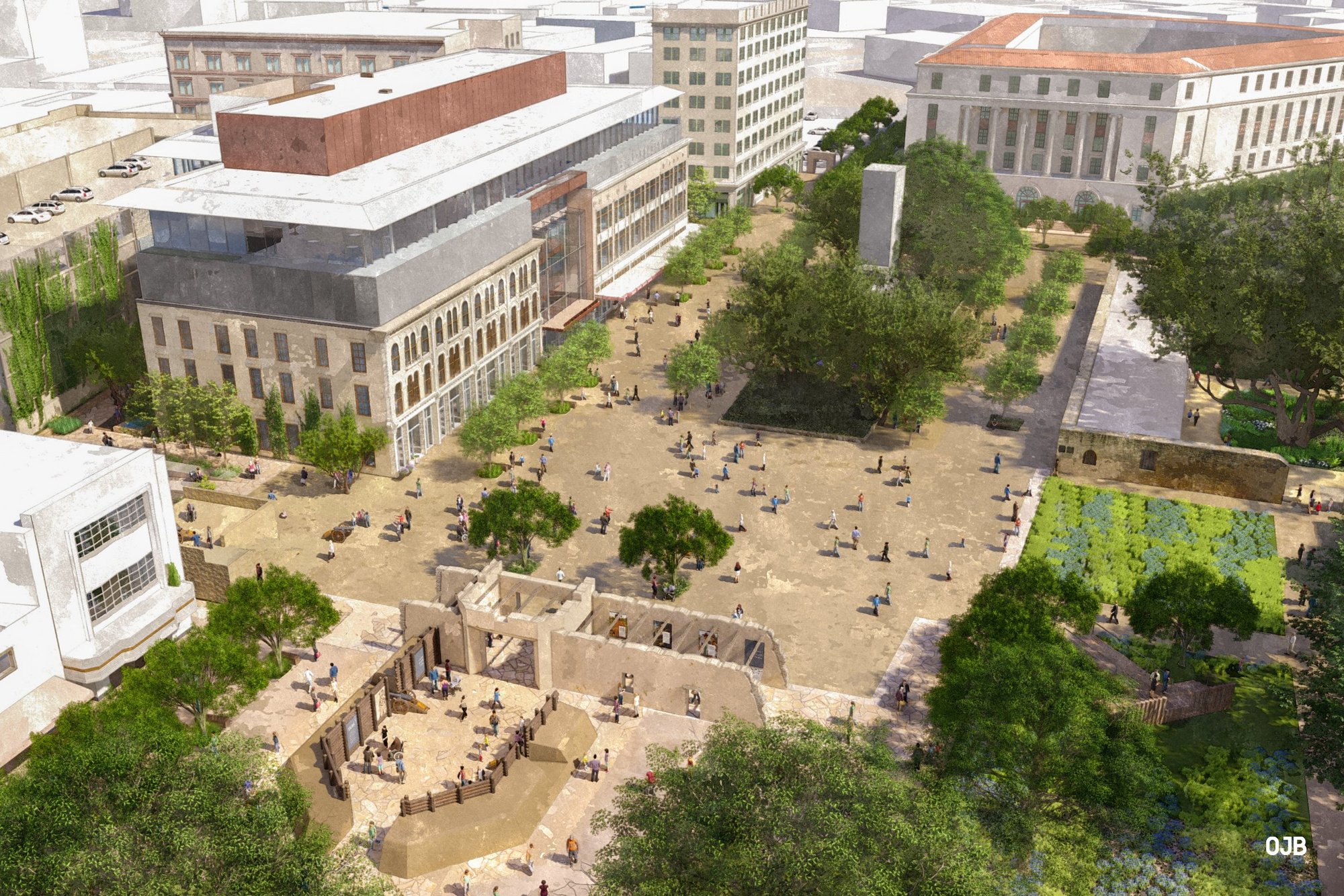 Mission Gate and Lunette | The Alamo Mission Gate and Lunette | The Alamo