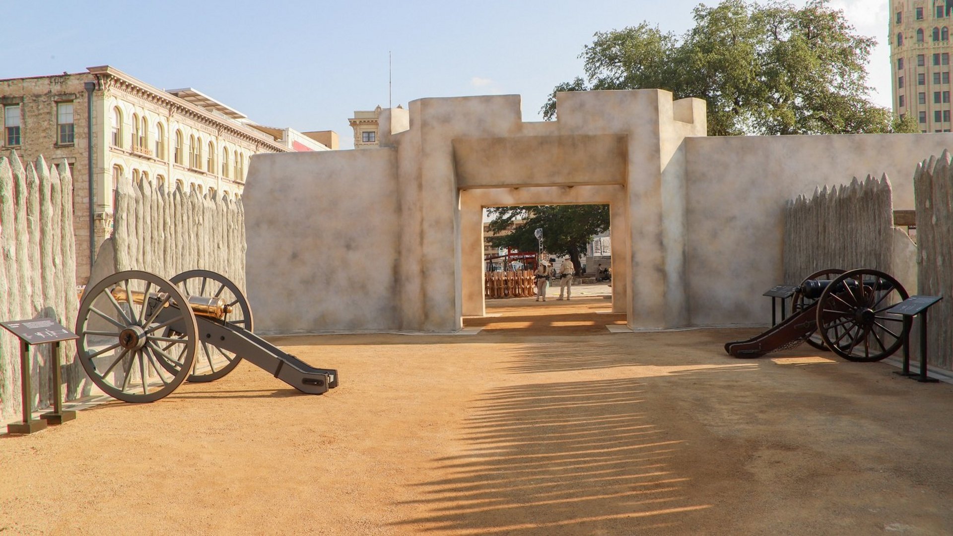 Mission Gate and Lunette | The Alamo Mission Gate and Lunette | The Alamo