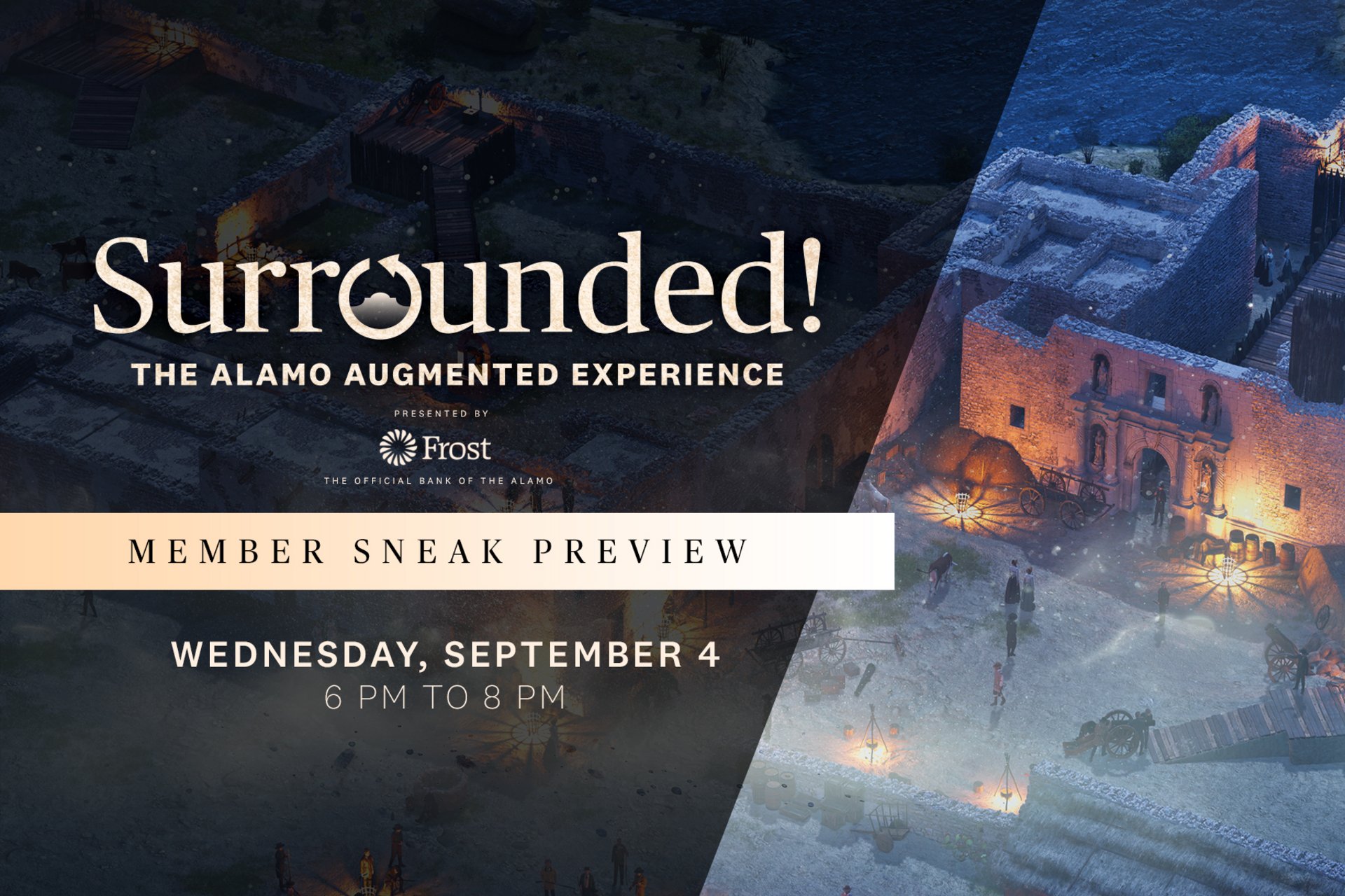 Surrounded! The Alamo Augmented Experience Member Preview | The Alamo