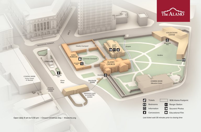 Map | The Alamo