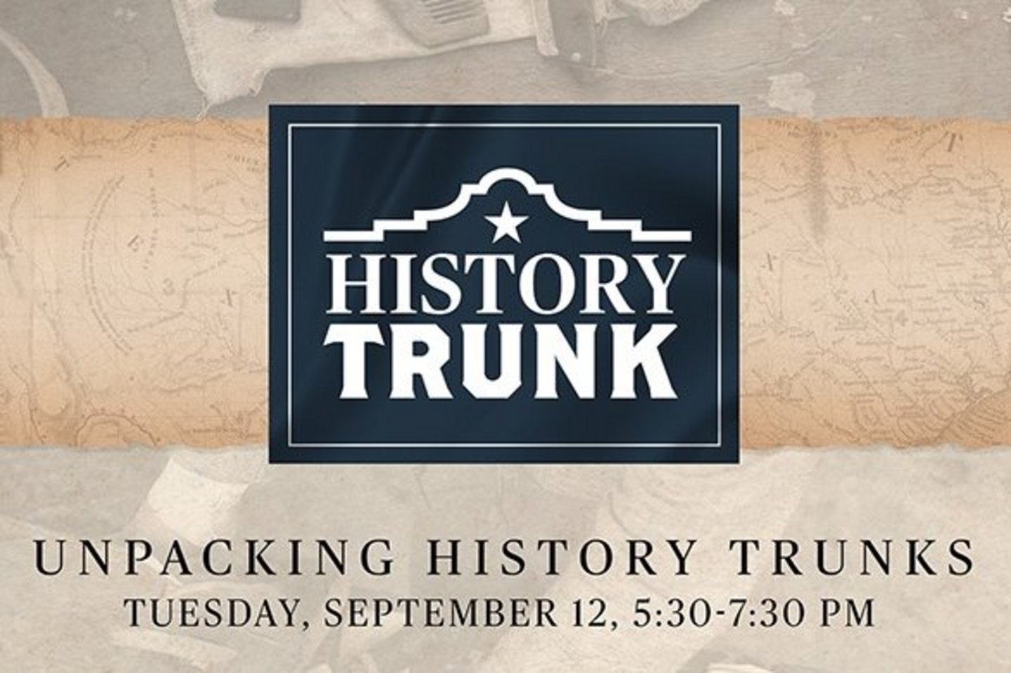 Unpacking History Trunks | The Alamo