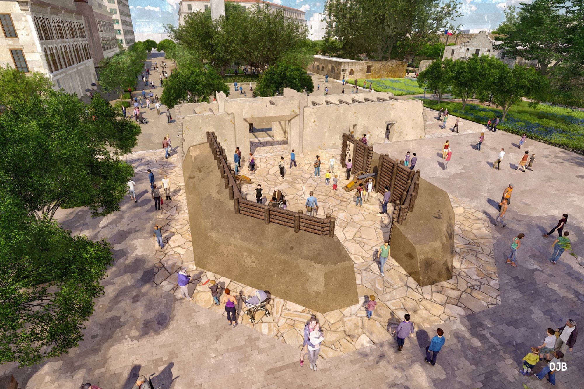 Mission Gate and Lunette Archaeology | The Alamo Mission Gate and Lunette Archaeology | The Alamo