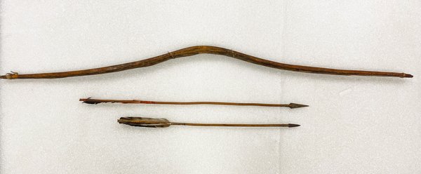Apache Sinew-Backed Bow and Arrow | The Alamo