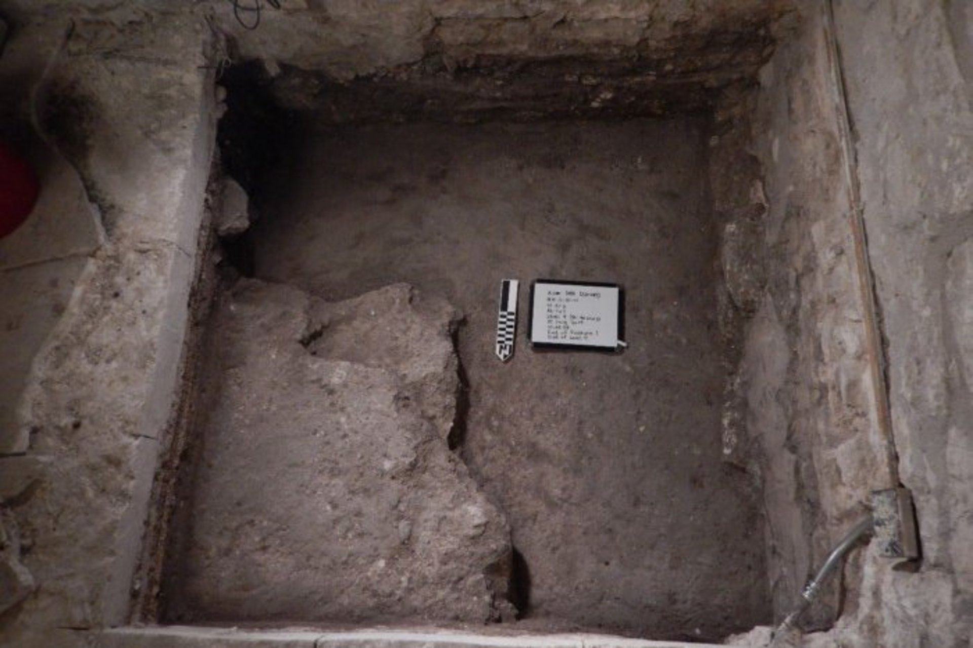 Alamo Archaeology Update — Modern Concrete Feature Discovered in Long ...