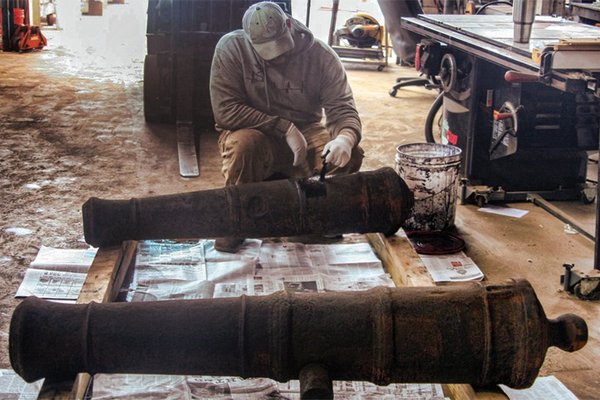 16 Pounder Cannon | The Alamo