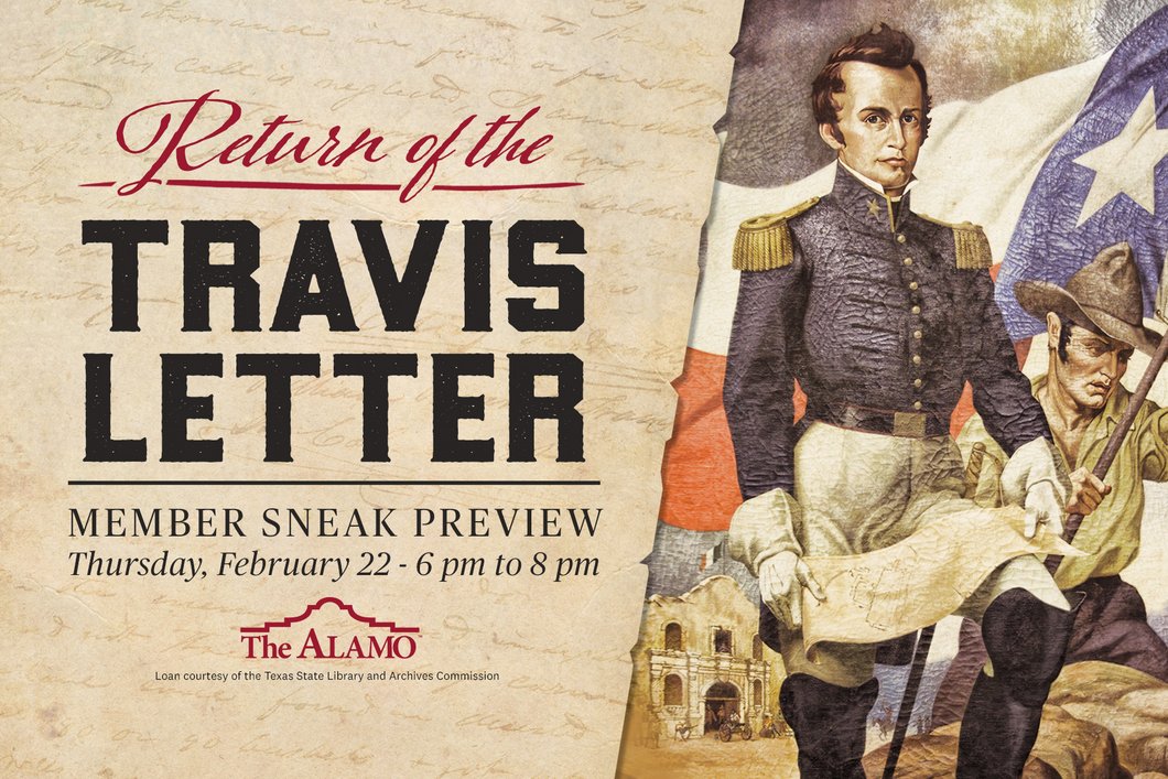 Travis Letter Sneak Preview | The Alamo