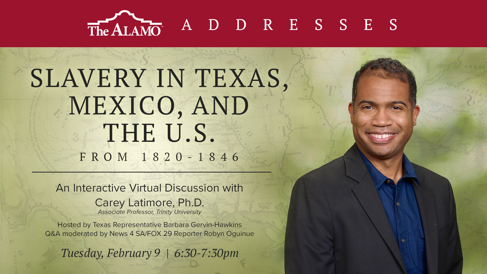 Learn About The Evolution of Slavery In Early 1800s Texas At The Alamo ...